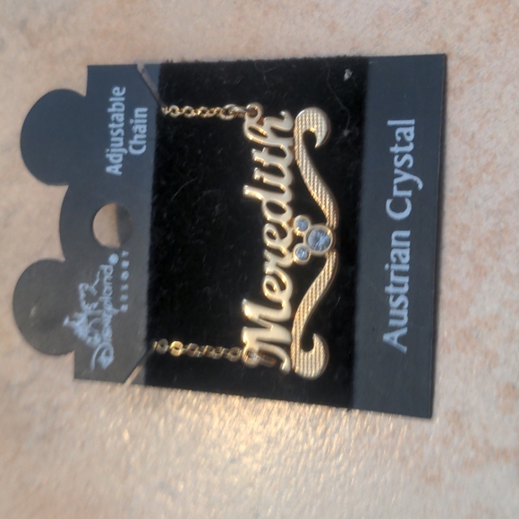 Disney | Jewelry | Disneyland Resort Australian Crystal Meredith ...